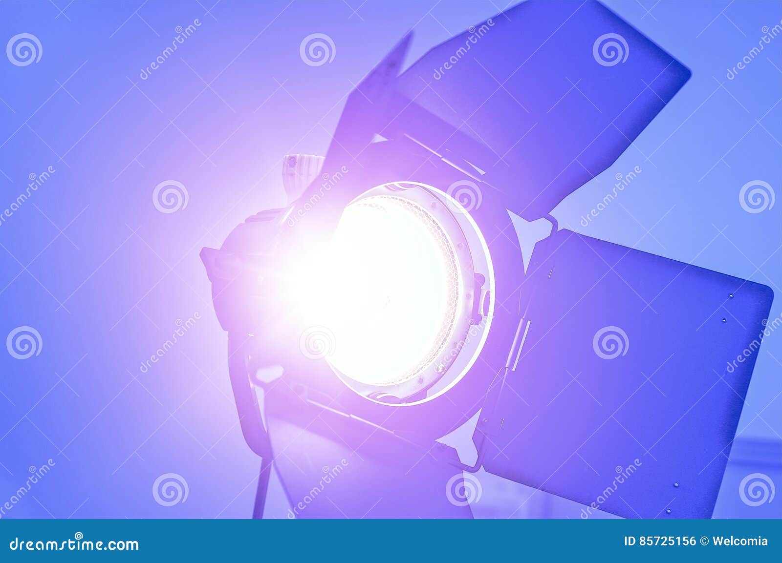 Video Making Reflector stock photo. Image of illumination - 85725156