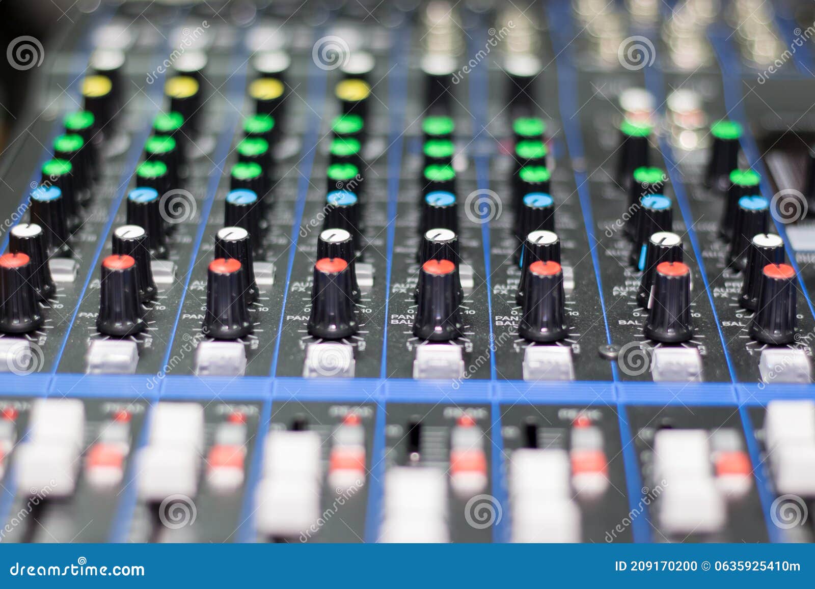 Video Mixer for Multi-camera Stock Photo - Image of transition ...