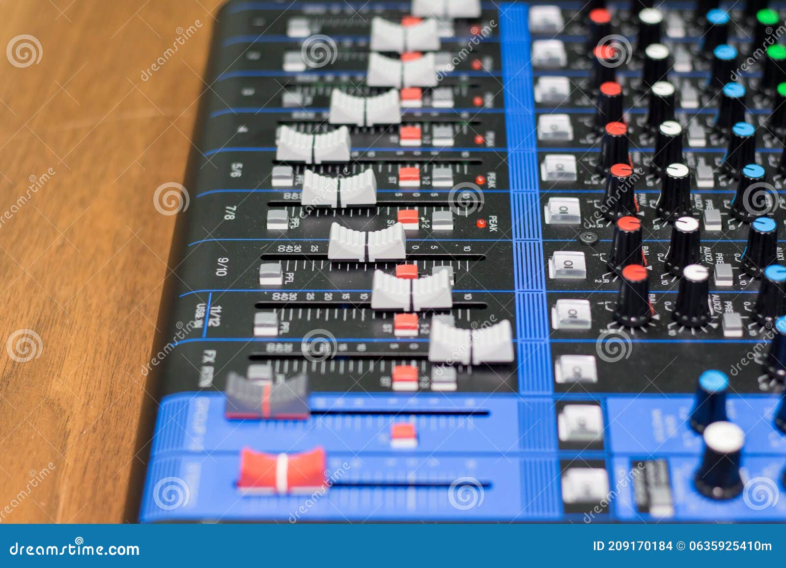 Video Mixer for Multi-camera Stock Photo - Image of digital, television ...