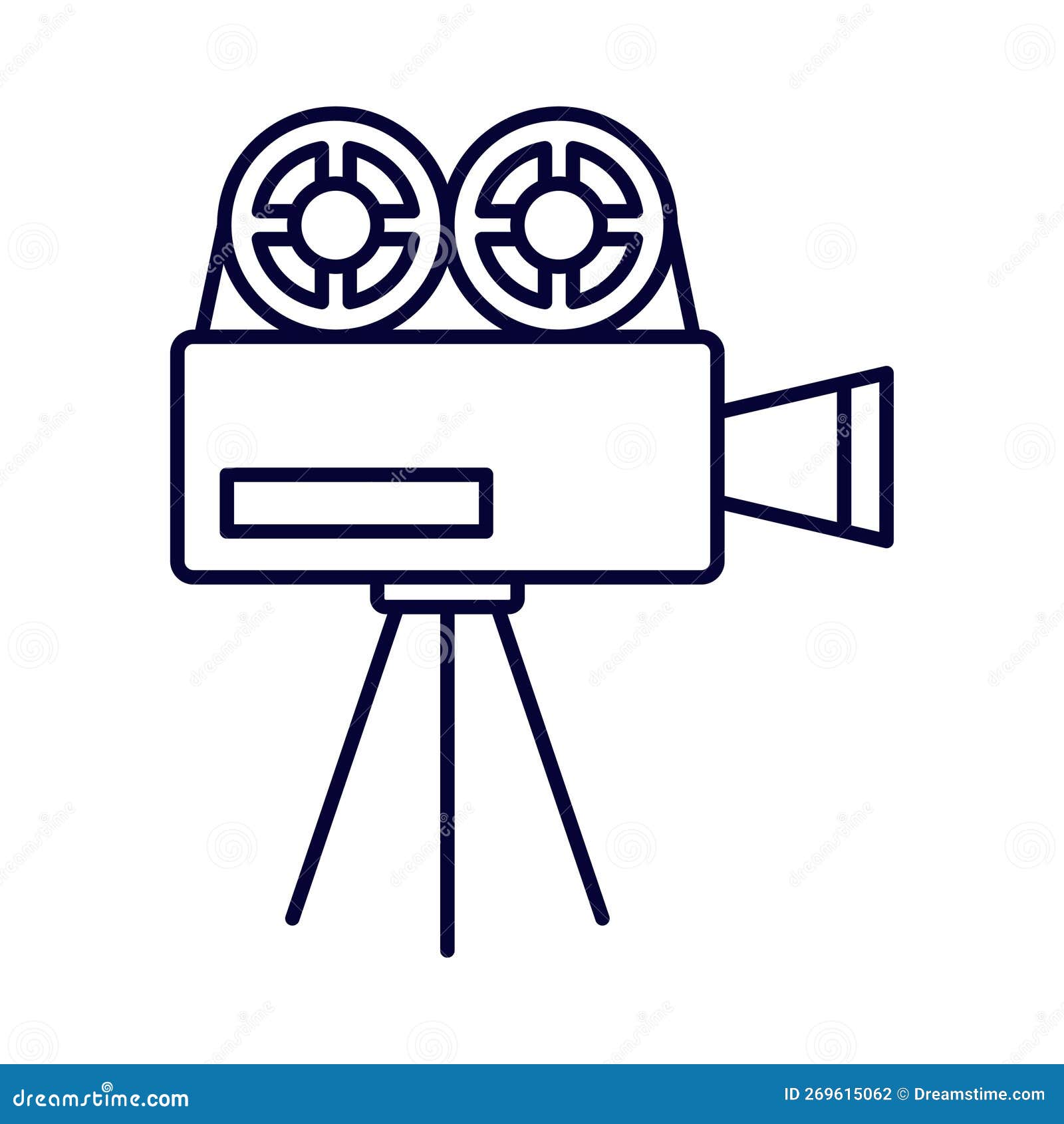 Video, Multimedia, Multimedia Video Recording Camera Icon Stock Vector ...