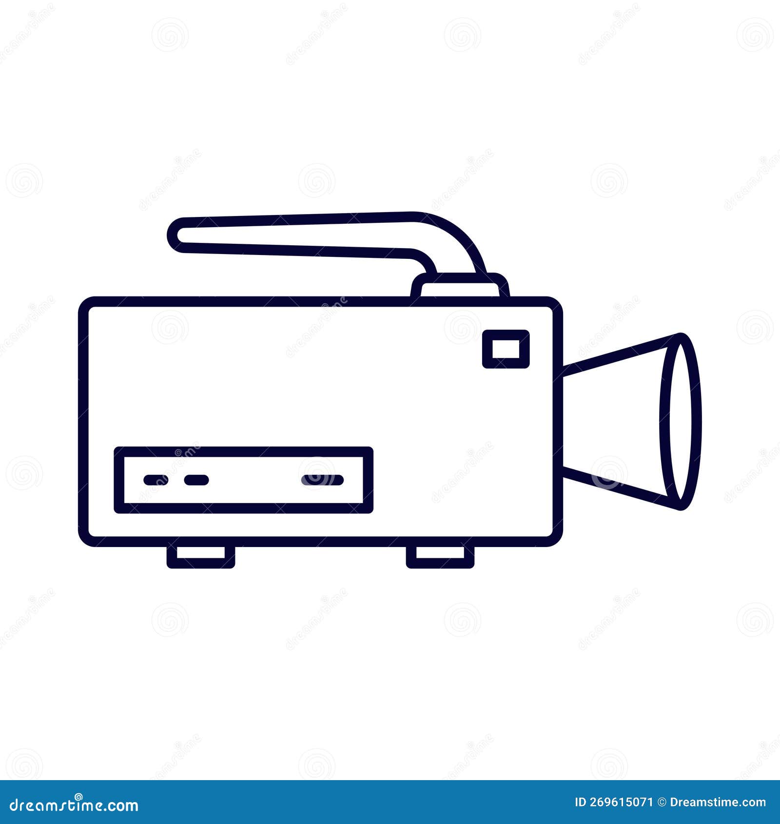 Video, Multimedia, Multimedia Video Recording Camera Icon Stock Vector ...
