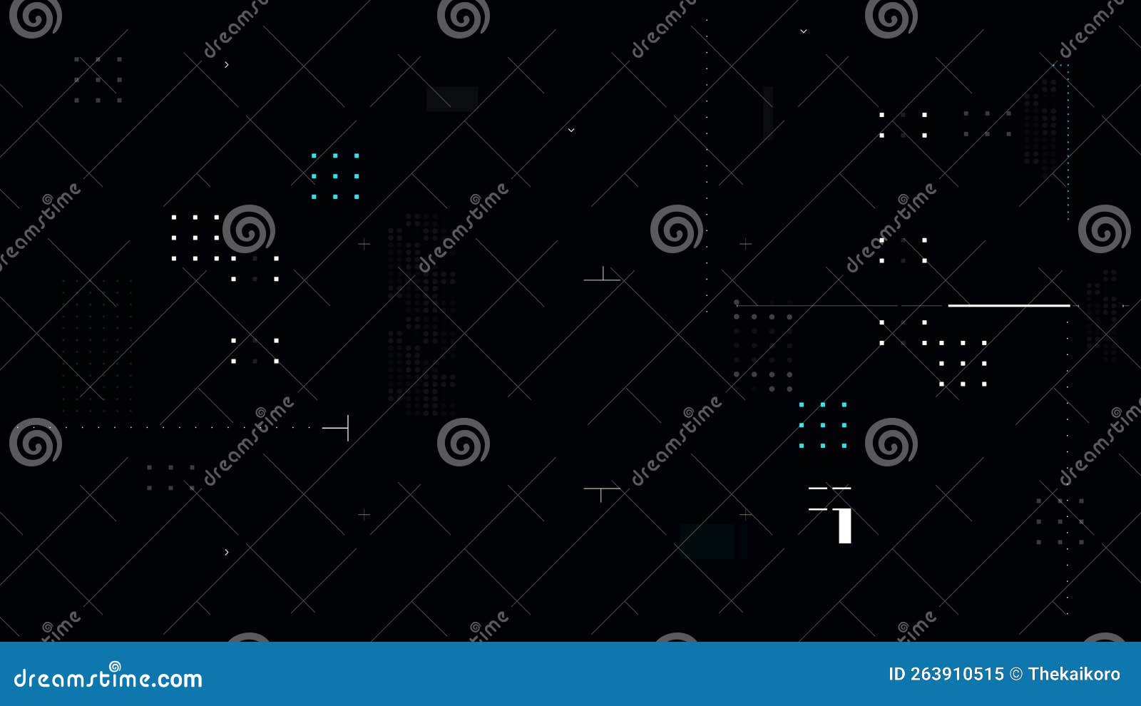 Video Overlay 003 stock vector. Illustration of computer - 263910515