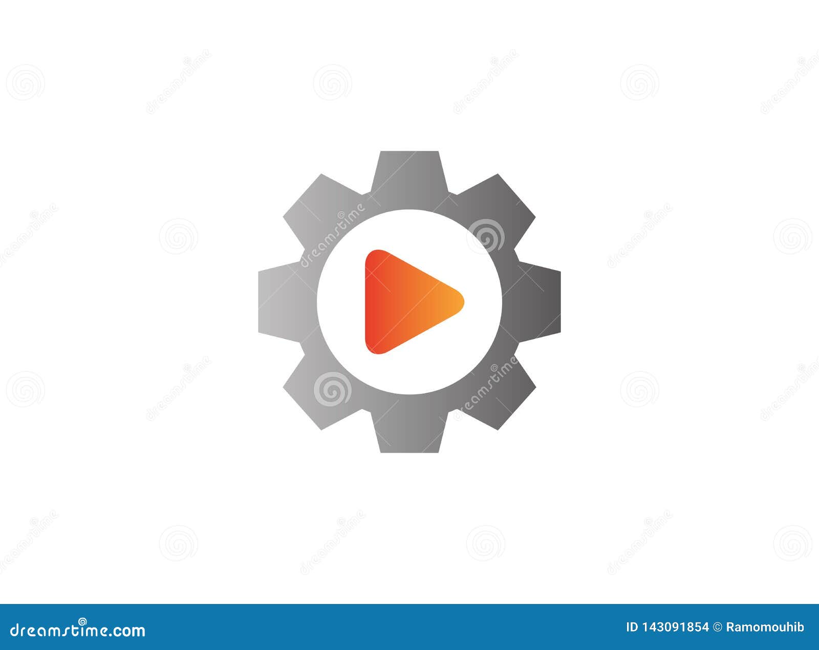 Mechanic Pinion Gear Well Done For Logo Royalty-Free Illustration ...