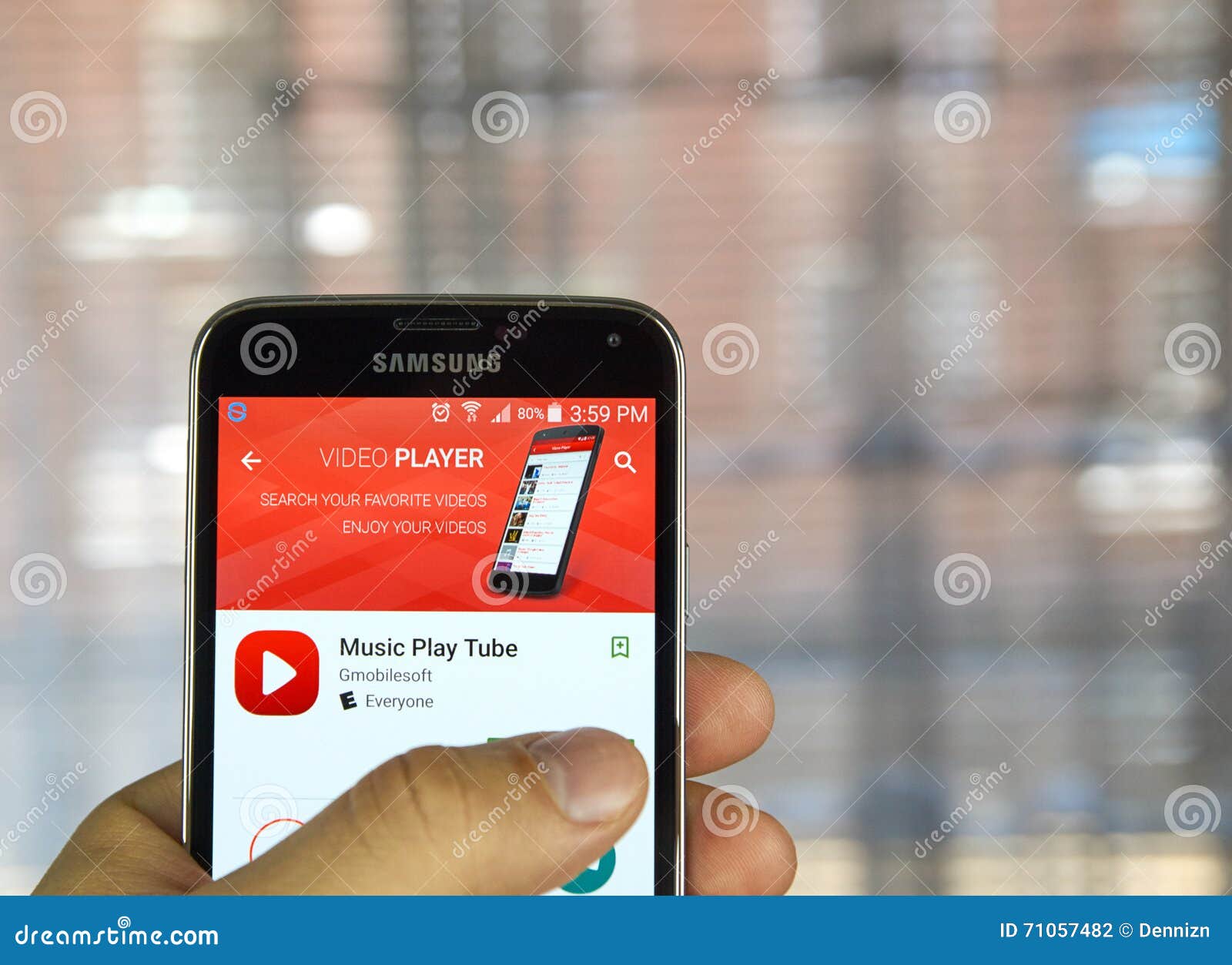 Video Player Android Application Editorial Photography - Image of ...