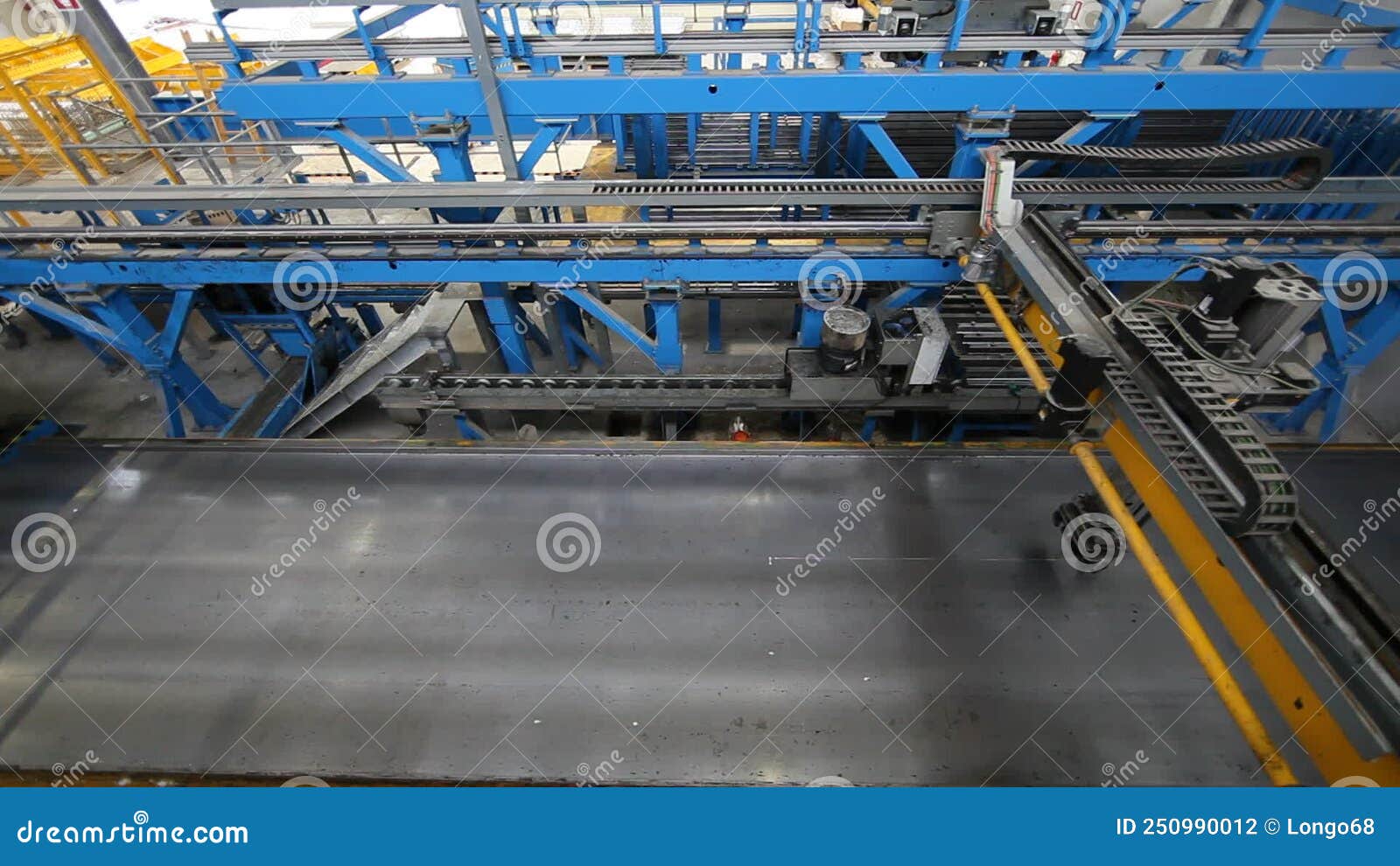 Video of a Plotter Robot in Action in a Modern Precast Concrete ...