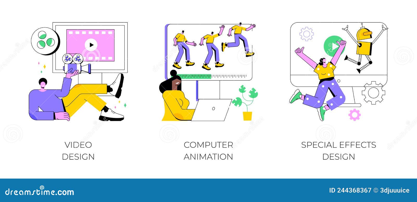 Usb Animation Special Hand Draw Free Vector | CartoonDealer.com #174853555