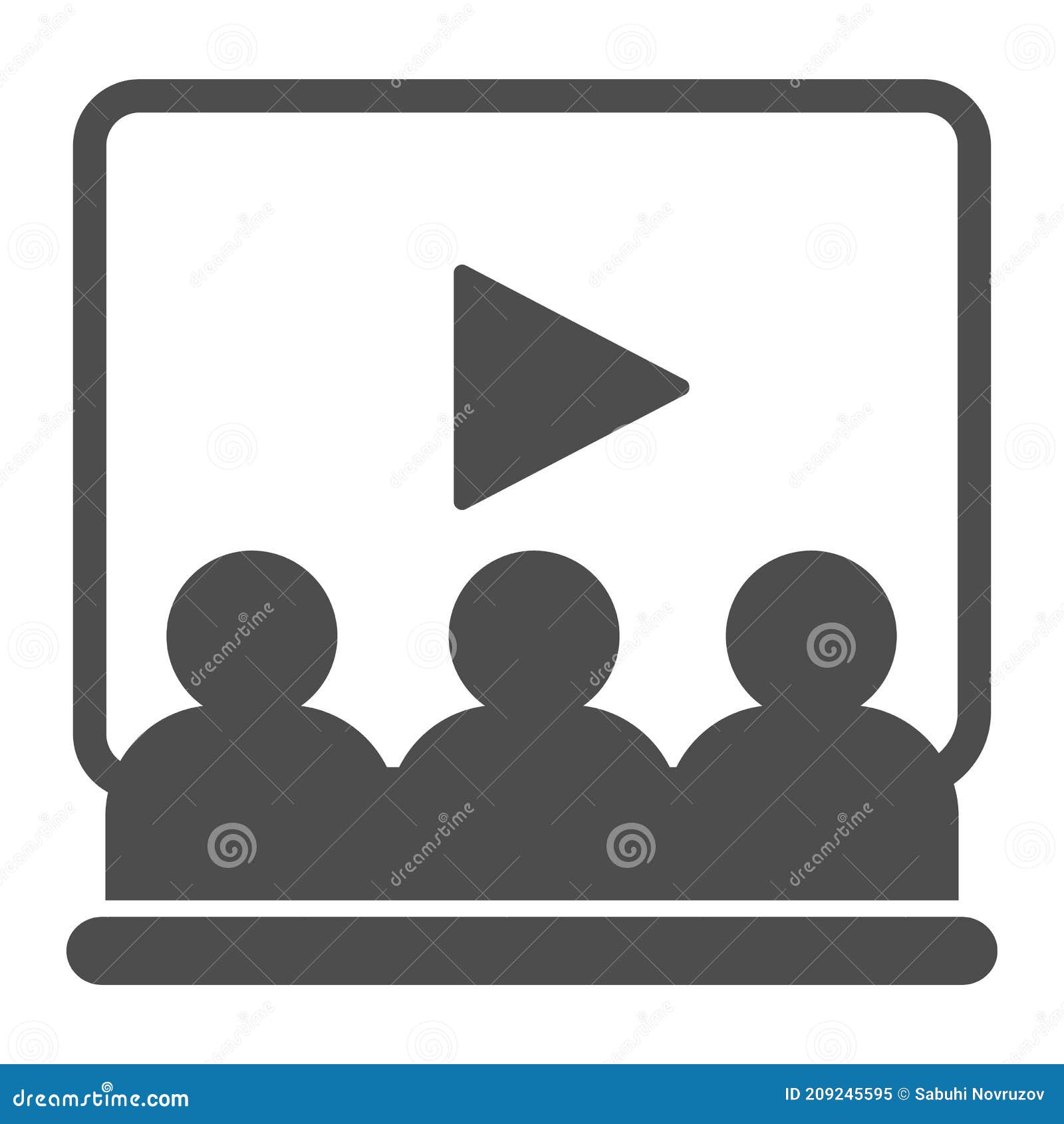 Video Presentation Icon