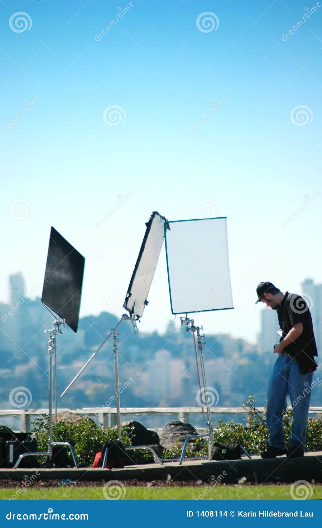 Video Production stock photo. Image of photograph, park - 1408114