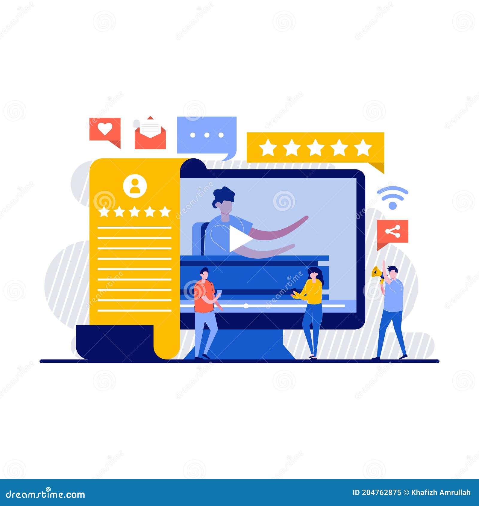 Recommendation, Rating Icon Cartoon Vector | CartoonDealer.com #200276911