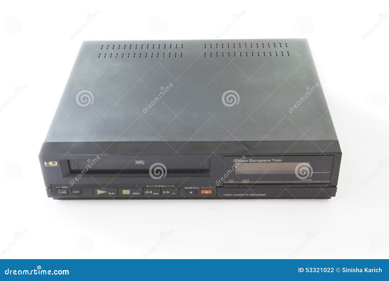 Video Recorder stock photo. Image of broadcasting, film - 53321022