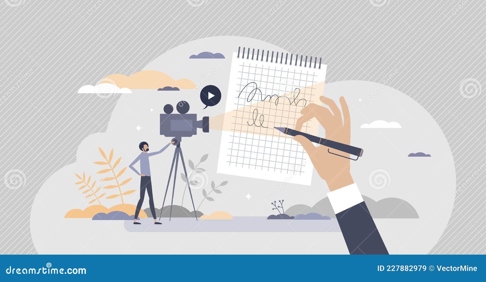 Screenplay Draft Featuring Color Coded Markings For Dialog Analysis ...