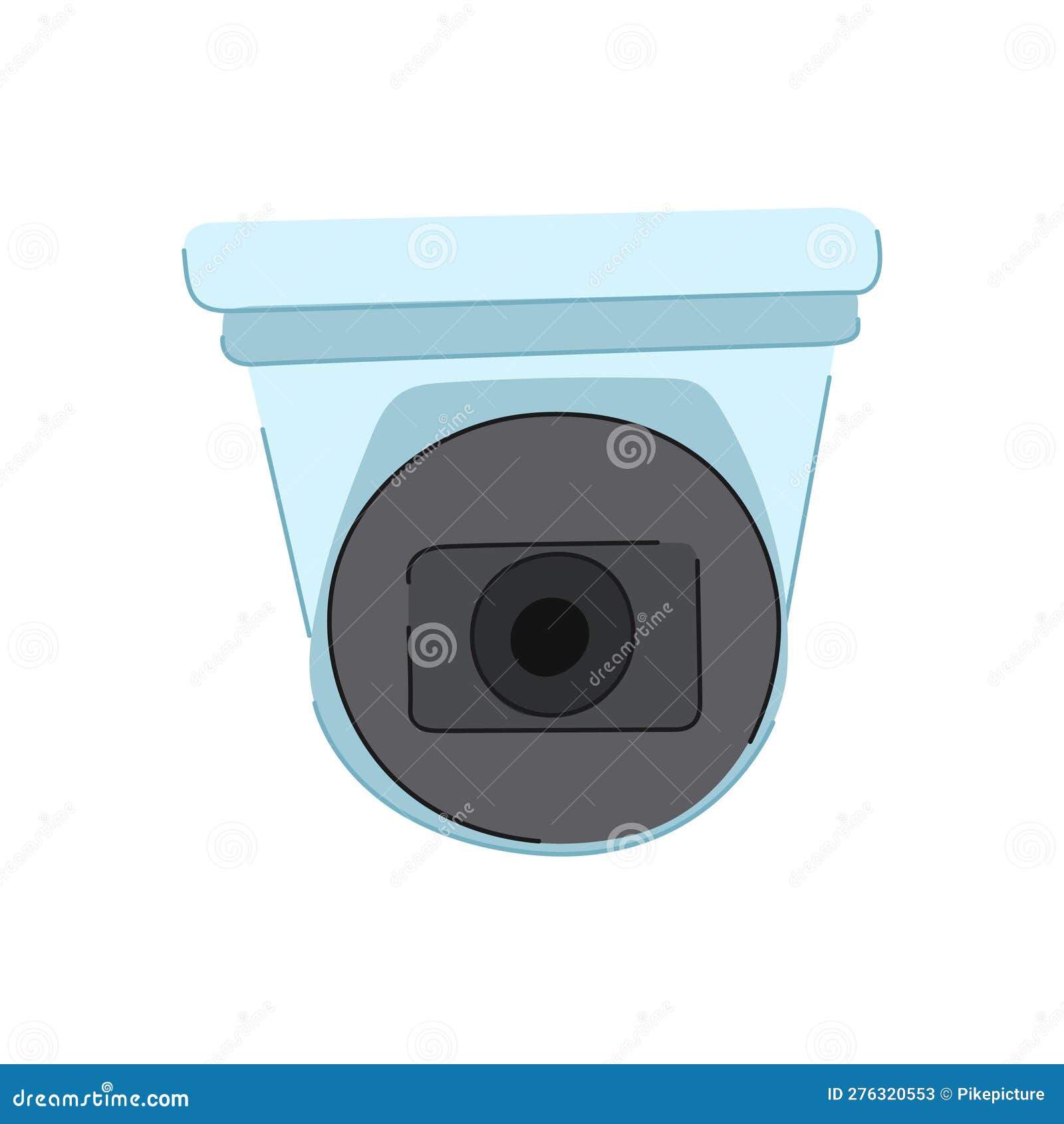 Video Security Camera Cartoon Vector Illustration Stock Vector ...