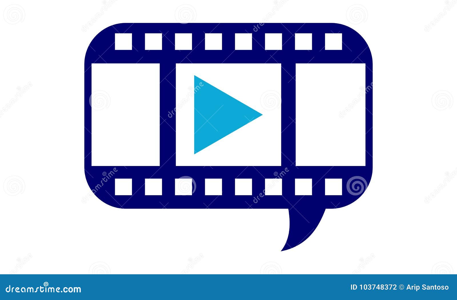 Video Sharing Marketing Solution Stock Vector - Illustration of logo ...