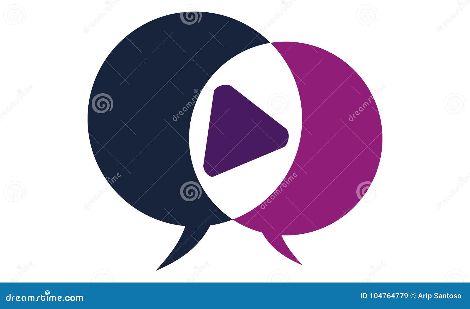 Video Sharing Solution stock vector. Illustration of presentation ...