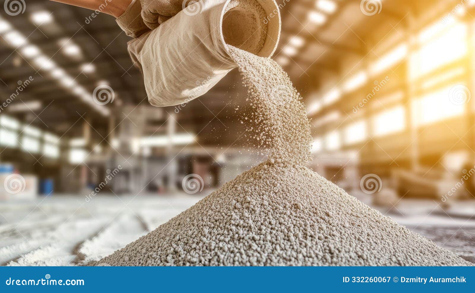 This Video Shows the Moisture Absorption Process of Quicklime Stock ...