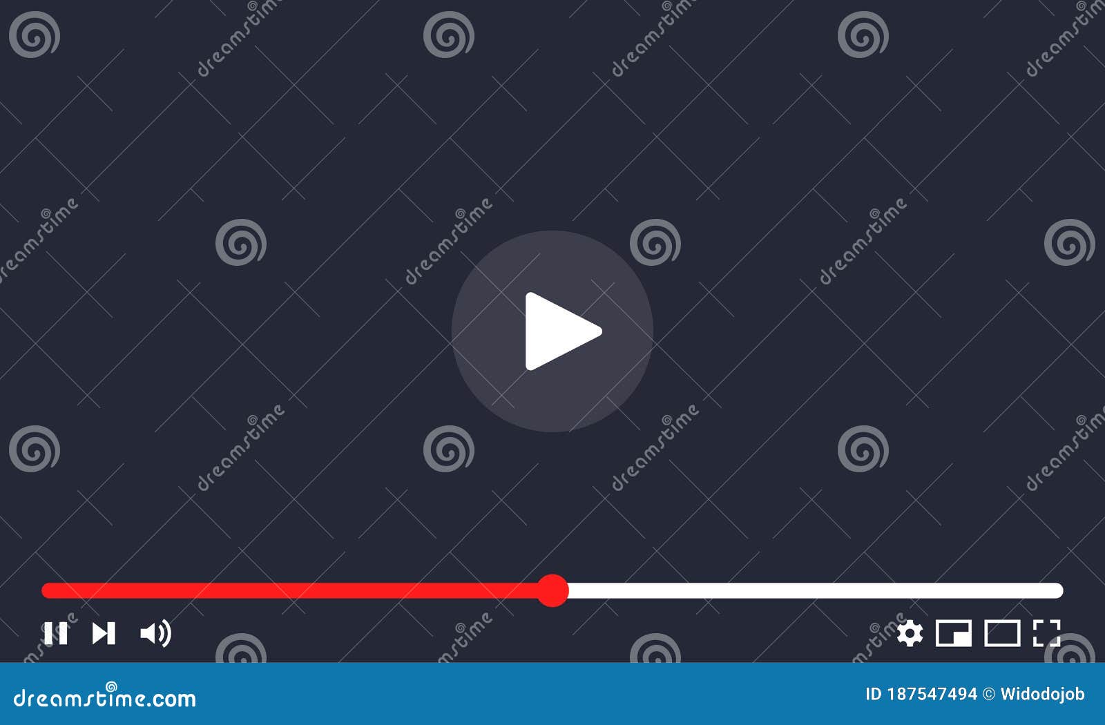 Video Streaming Design Template Editorial Stock Image - Illustration of ...
