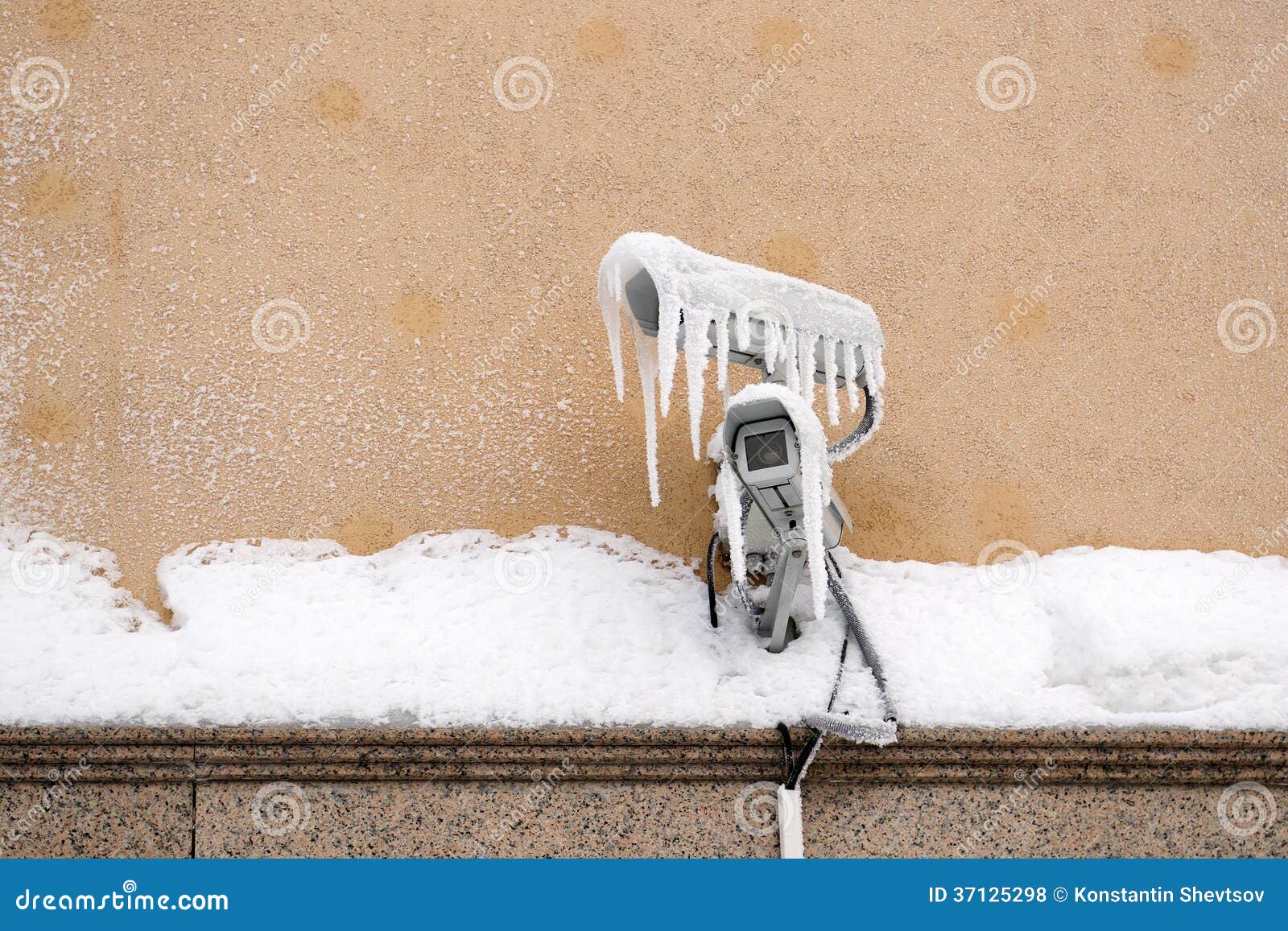 Surveillance Camera Covered Ice Stock Photos - Free & Royalty-Free ...
