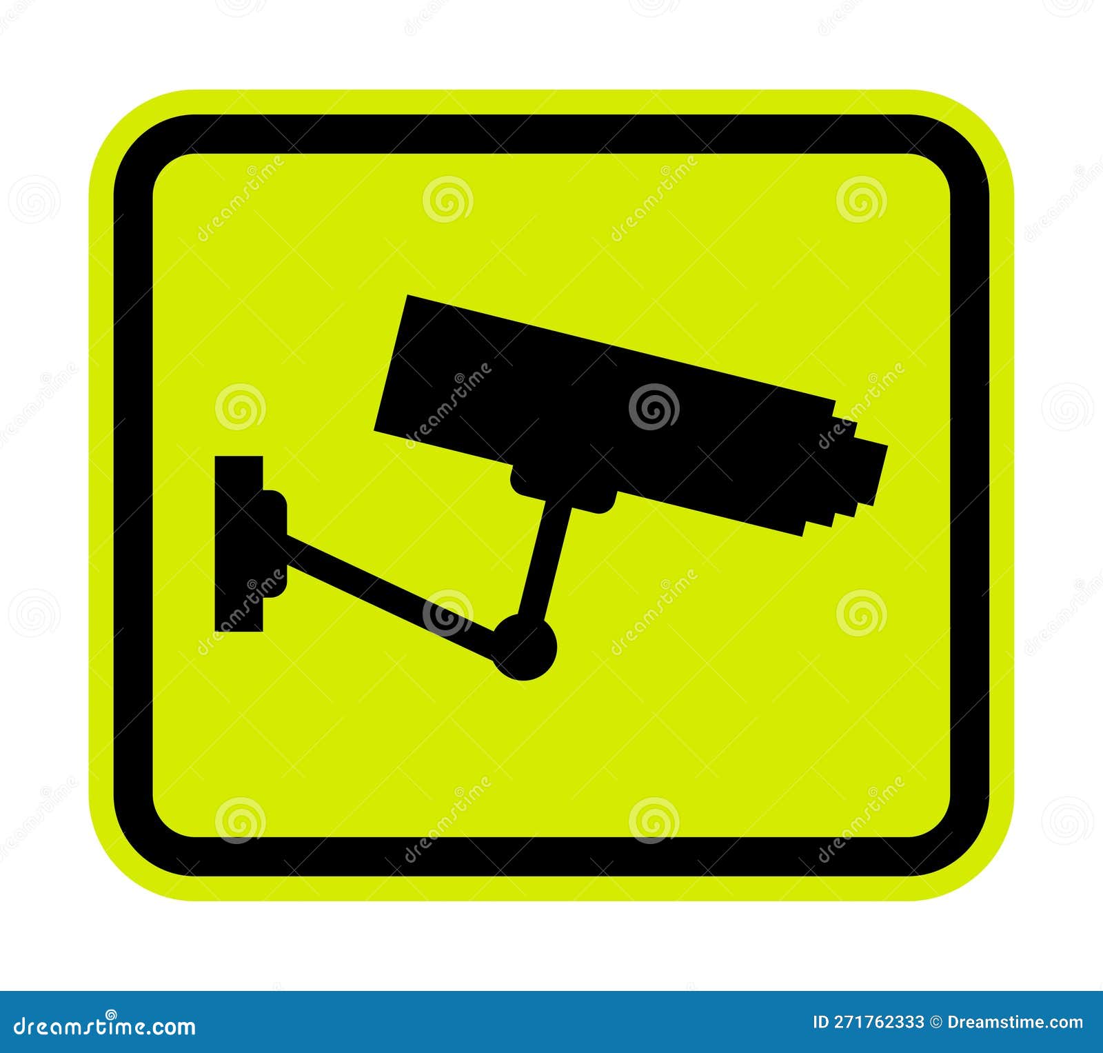 Video Surveillance Icon.CCTV Camera Stock Vector - Illustration of ...
