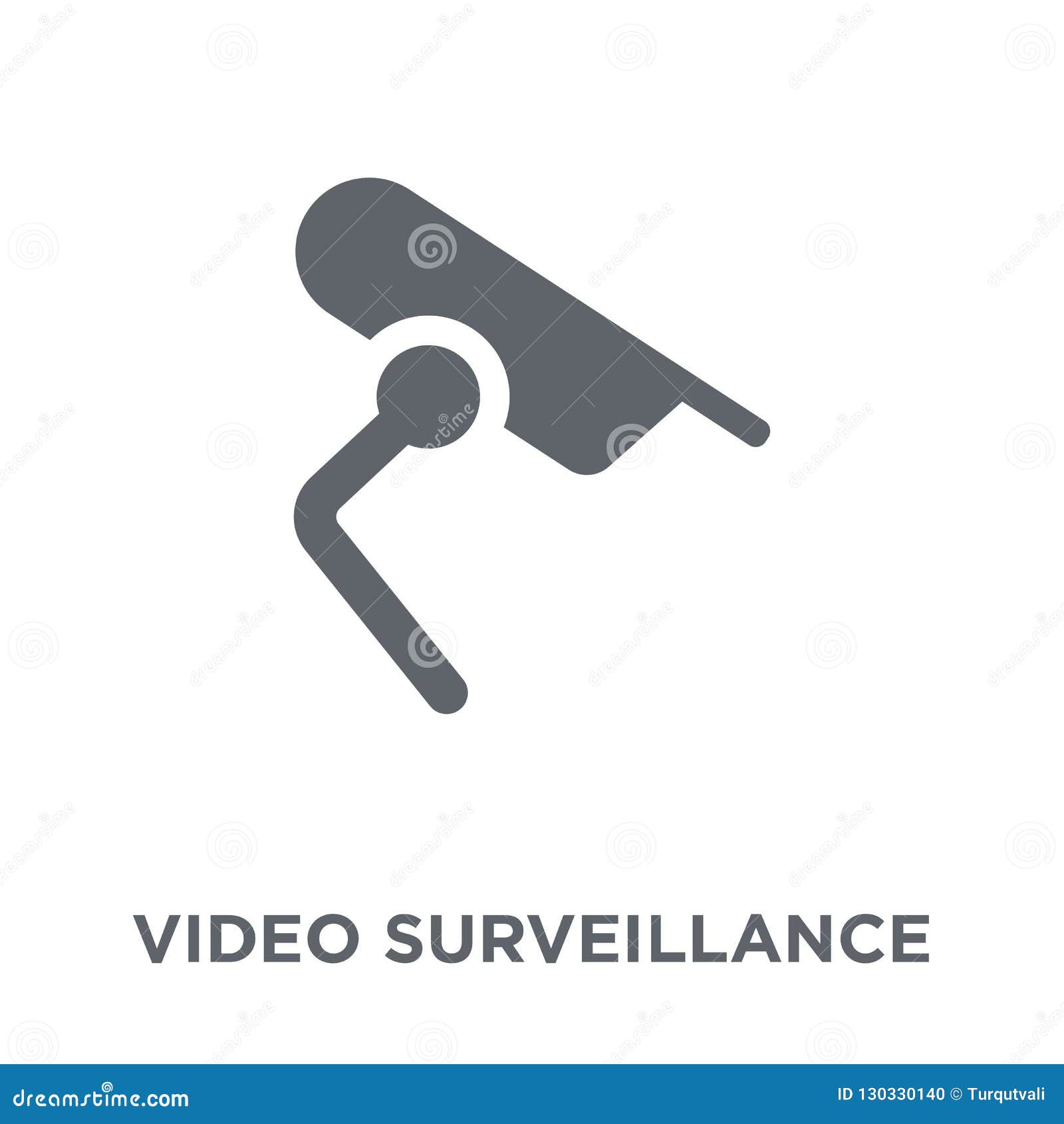 Video Surveillance Icon from Electronic Devices Collection. Stock ...