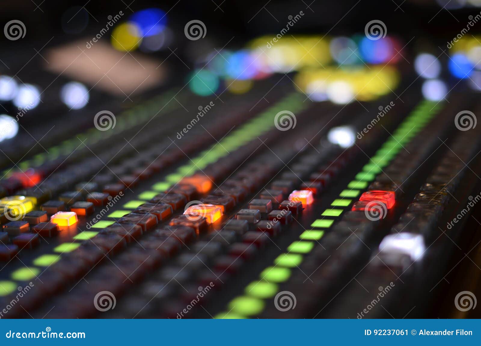 Video switcher stock image. Image of live, broadcast - 92237061