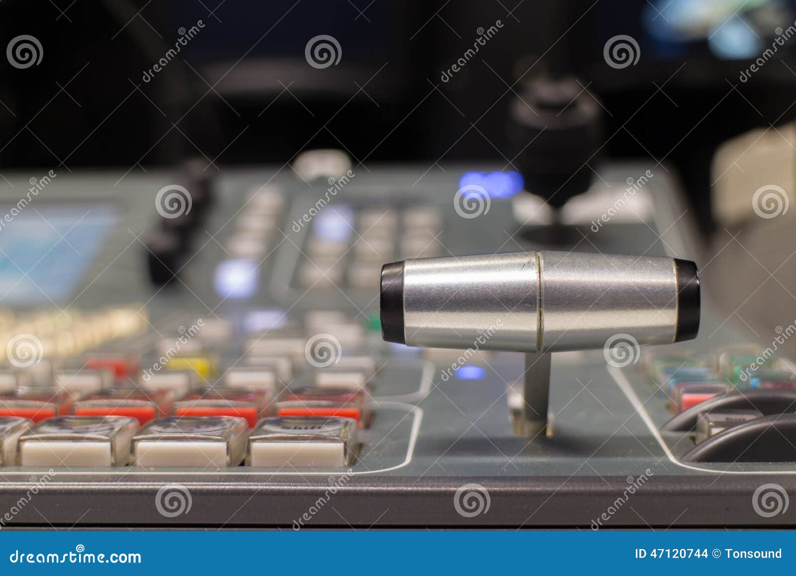 Video switcher stock photo. Image of buttons, console - 47120744