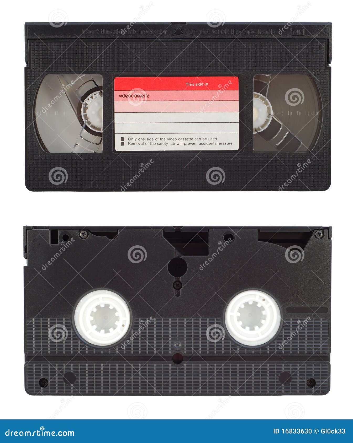 Old Vhs Video Tape And Cd Royalty-Free Stock Photo | CartoonDealer.com ...