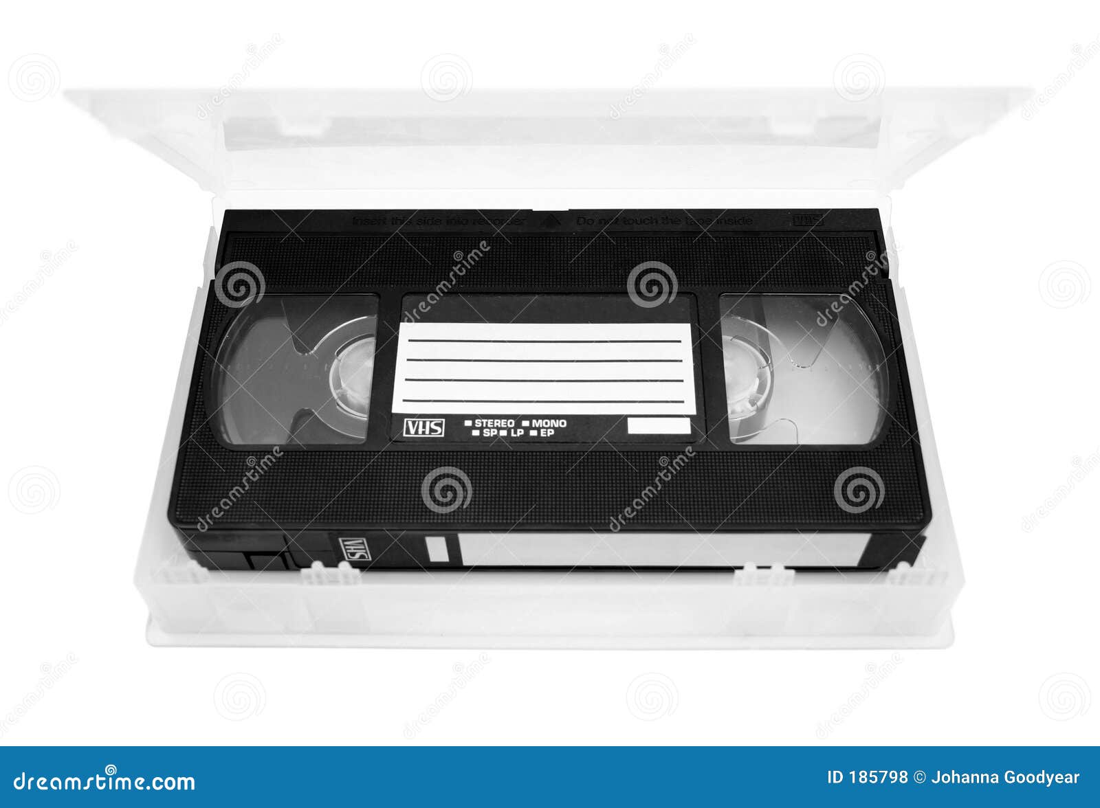 Video tape stock photo. Image of media, leisure, oldschool - 185798