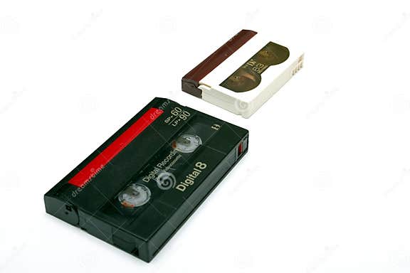 Video Tape Evolution stock photo. Image of video, cameras - 7862088