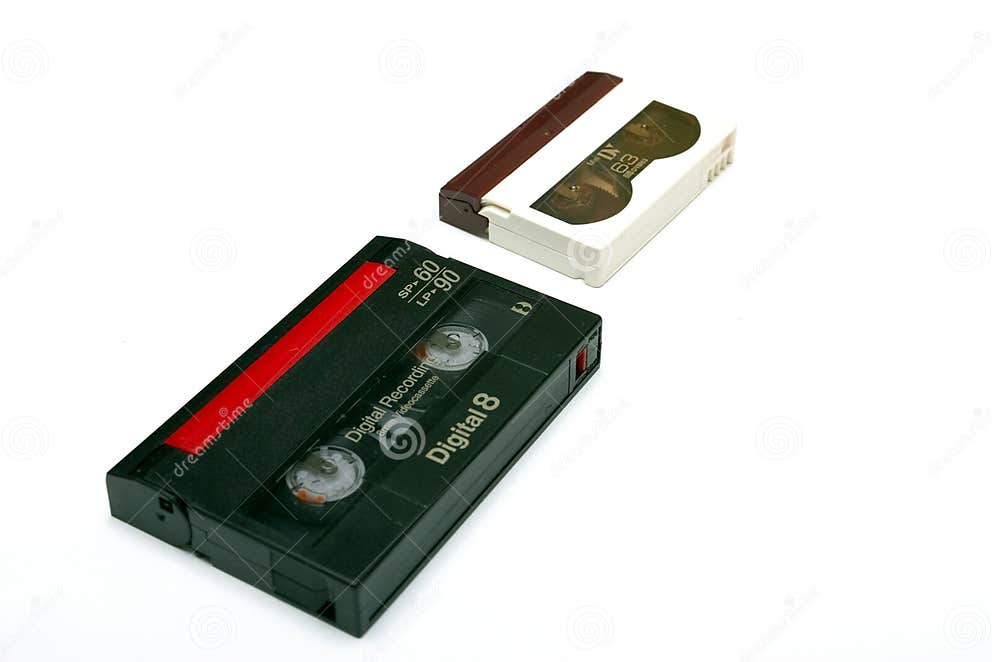 Video Tape Evolution stock photo. Image of video, cameras - 7862088