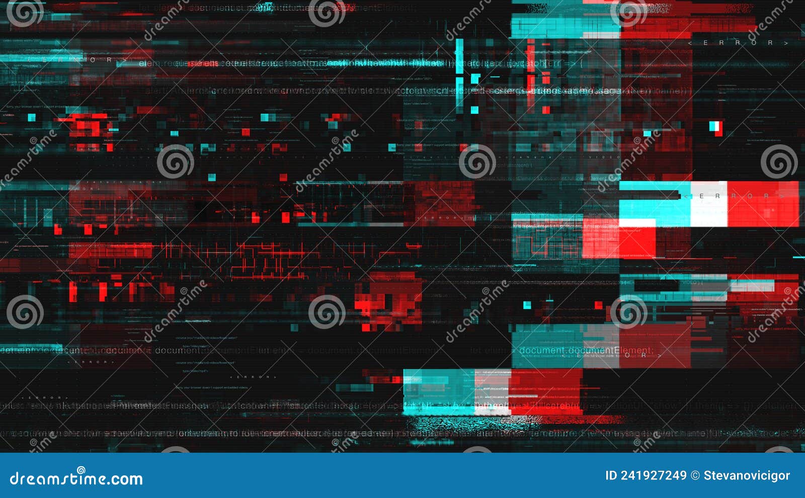 Video Technology Glitch Background As Wallpaper or Tech Related Graphic ...