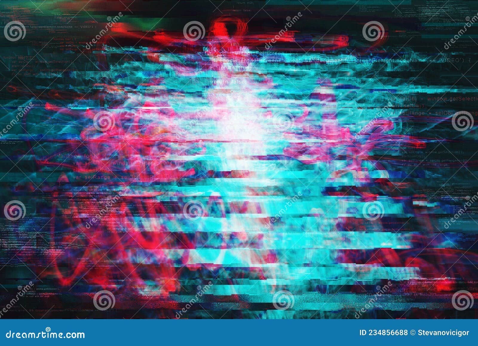Video Technology Glitch Background As Wallpaper or Tech Related Graphic ...