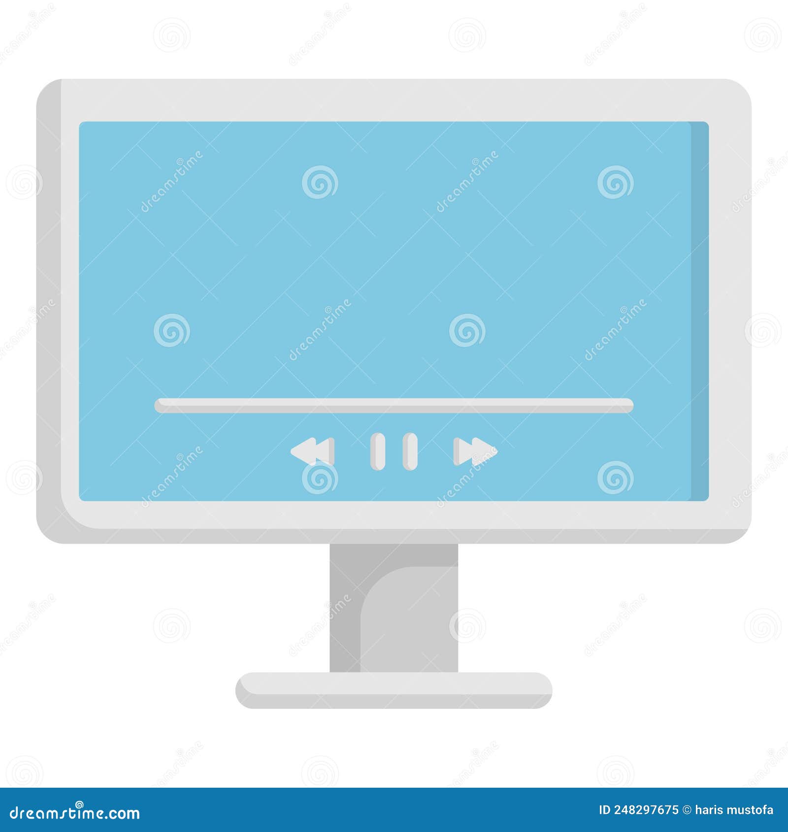 Video Tutorial Icon Design Template Vector Illustration Stock ...