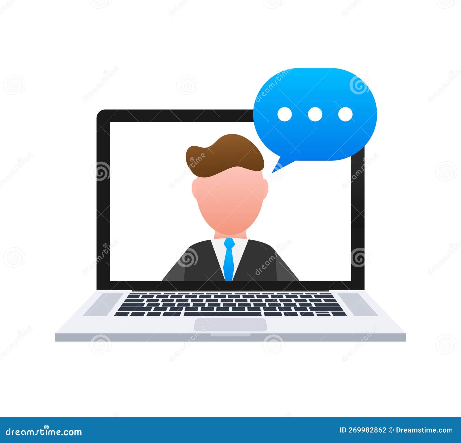 Video Tutorial, Online Education. Video Lesson. Vector Stock ...