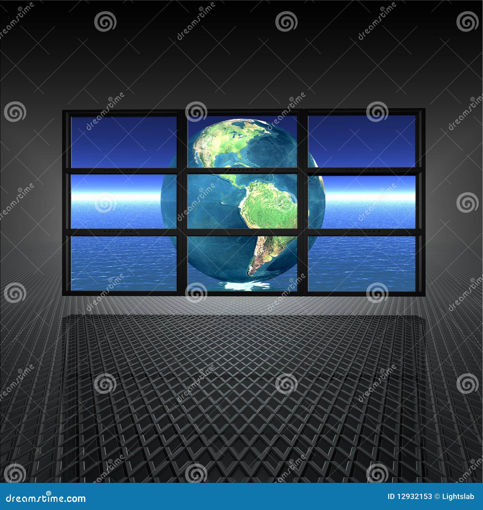 Video Wall Screen Texture Background, Blue And Purple Color Light Diode ...