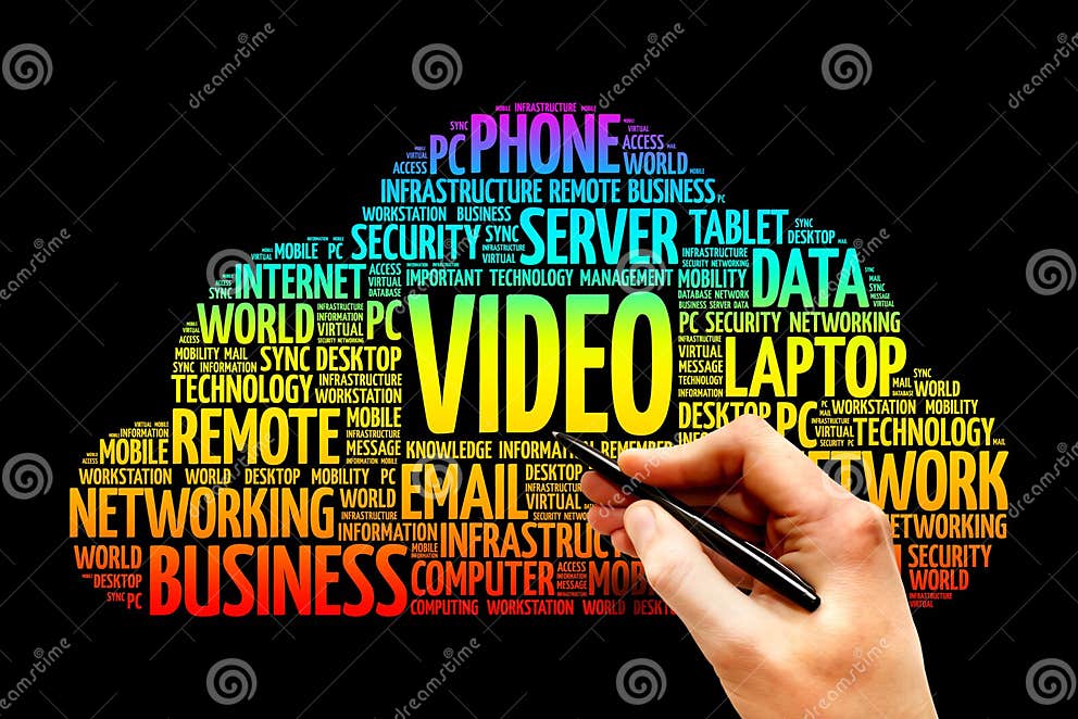 Video stock photo. Image of communication, network, icon - 58738172