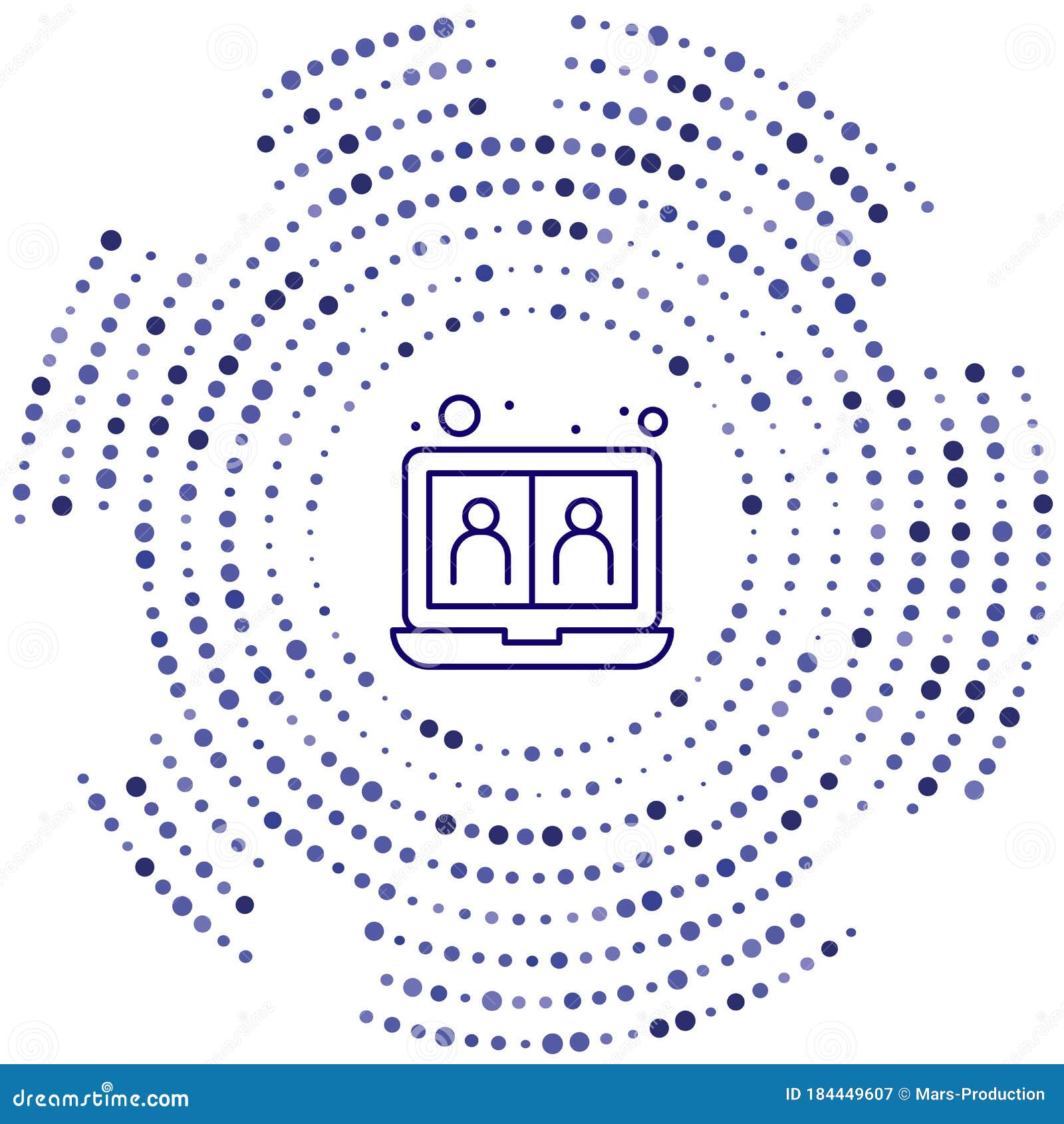 Videocall Vector Icon. Videocall Editable Stroke. Videocall Linear ...