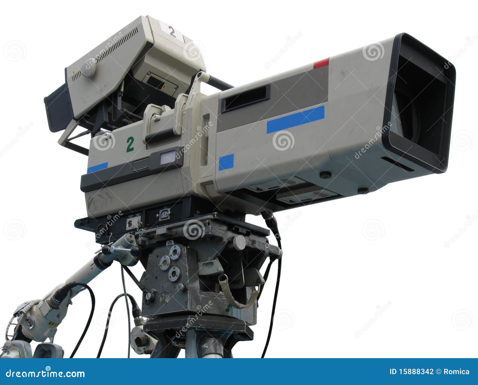 Videocamera Digitale Dello Studio Professionale Della TV Fotografia ...