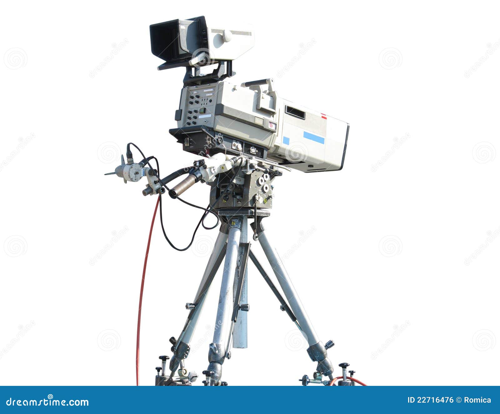 Videocamera Digitale Dello Studio Professionale Della TV Fotografia ...