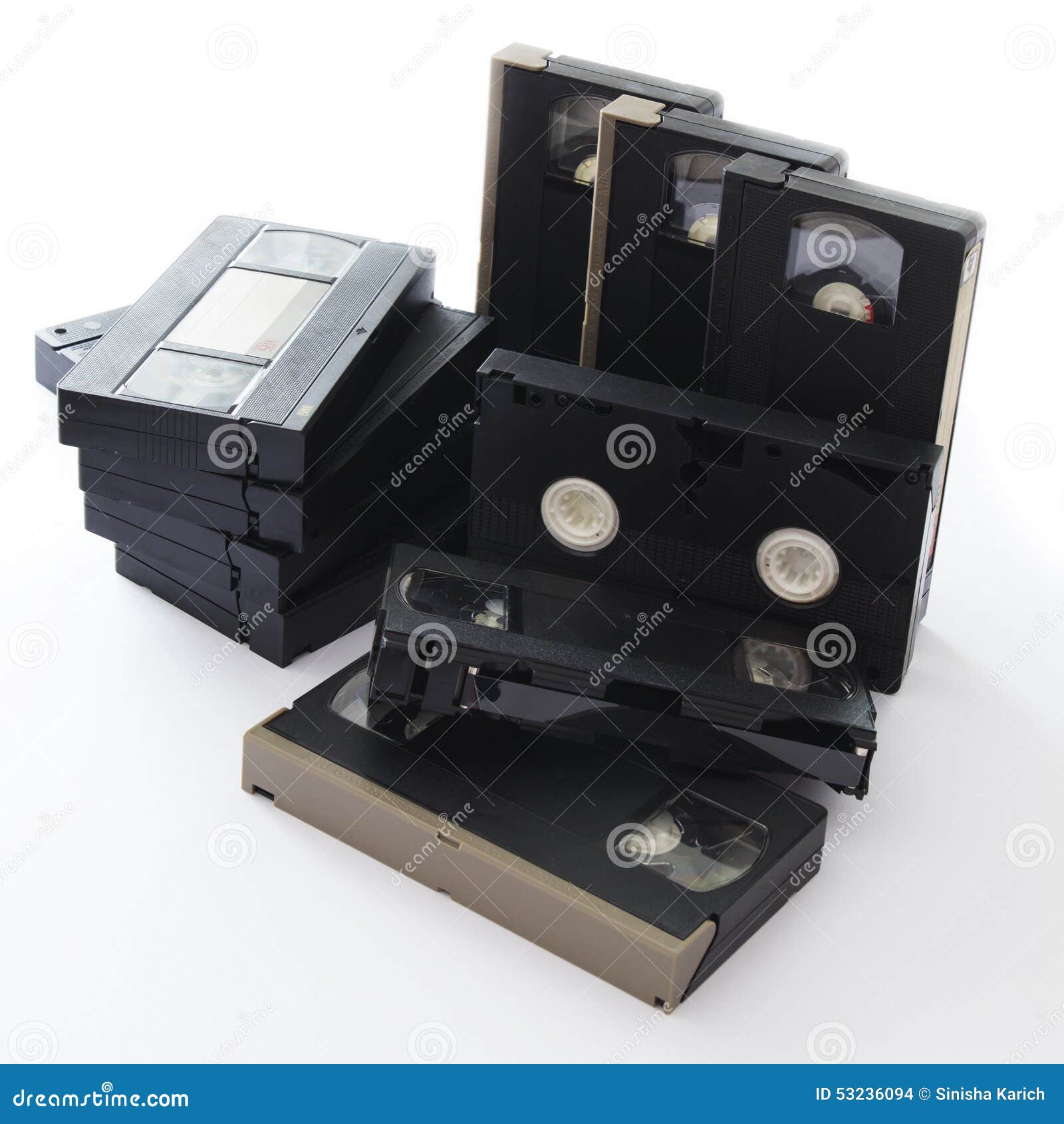 Videocassette stock photo. Image of casette, record, equipment - 53236094