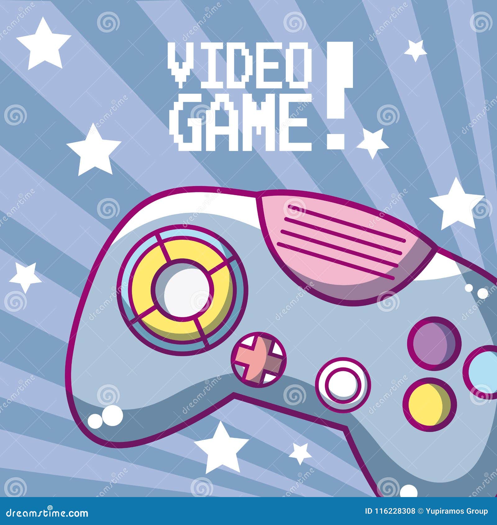 Videogame cartoon concept stock vector. Illustration of sign - 116228308 Videogame cartoon concept stock vector. Illustration of sign - 116228308