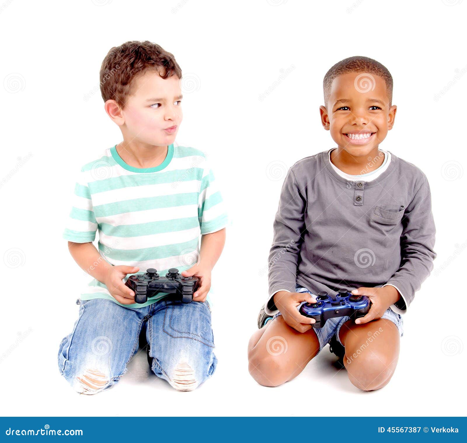 Videogames stock image. Image of expression, child, face - 45567387