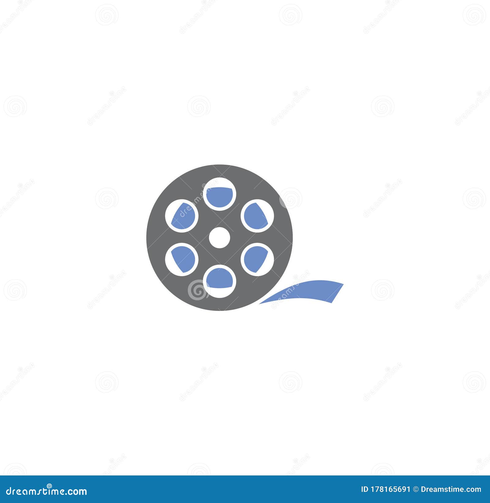 Videography Related Icon on Background for Graphic and Web Design ...