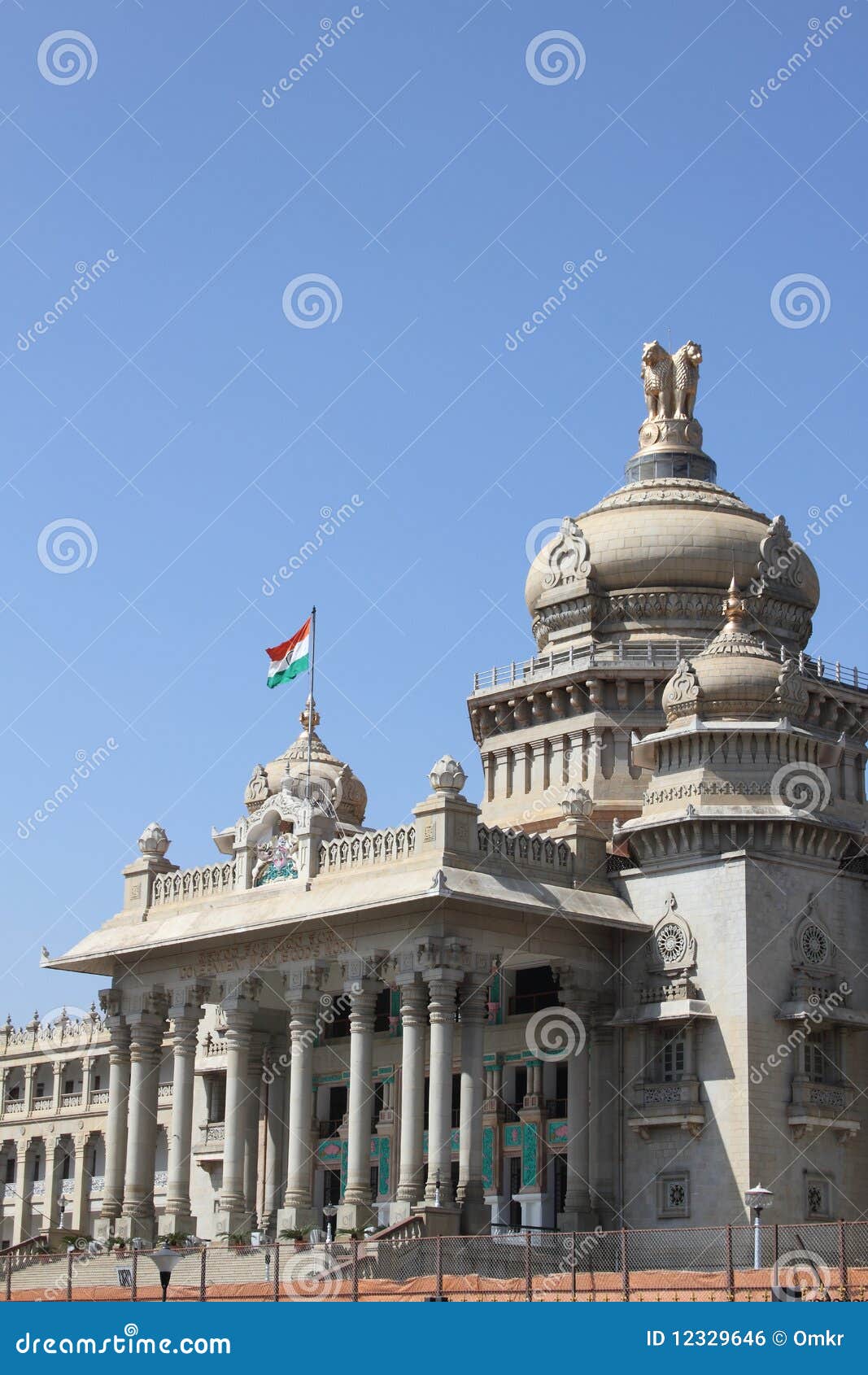 Vidhana soudha building stock photo. Image of places - 12329646