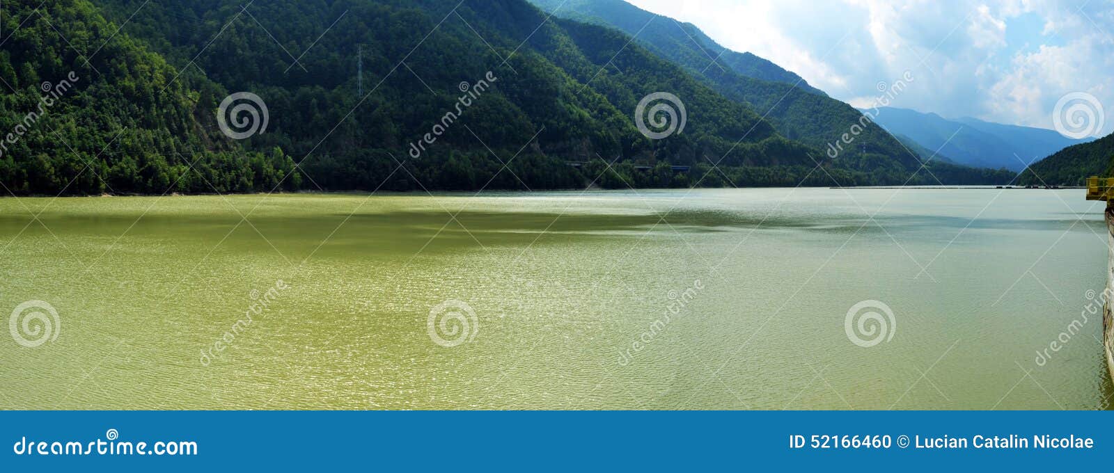 Vidra Lake stock photo. Image of carpathians, romania - 52166460