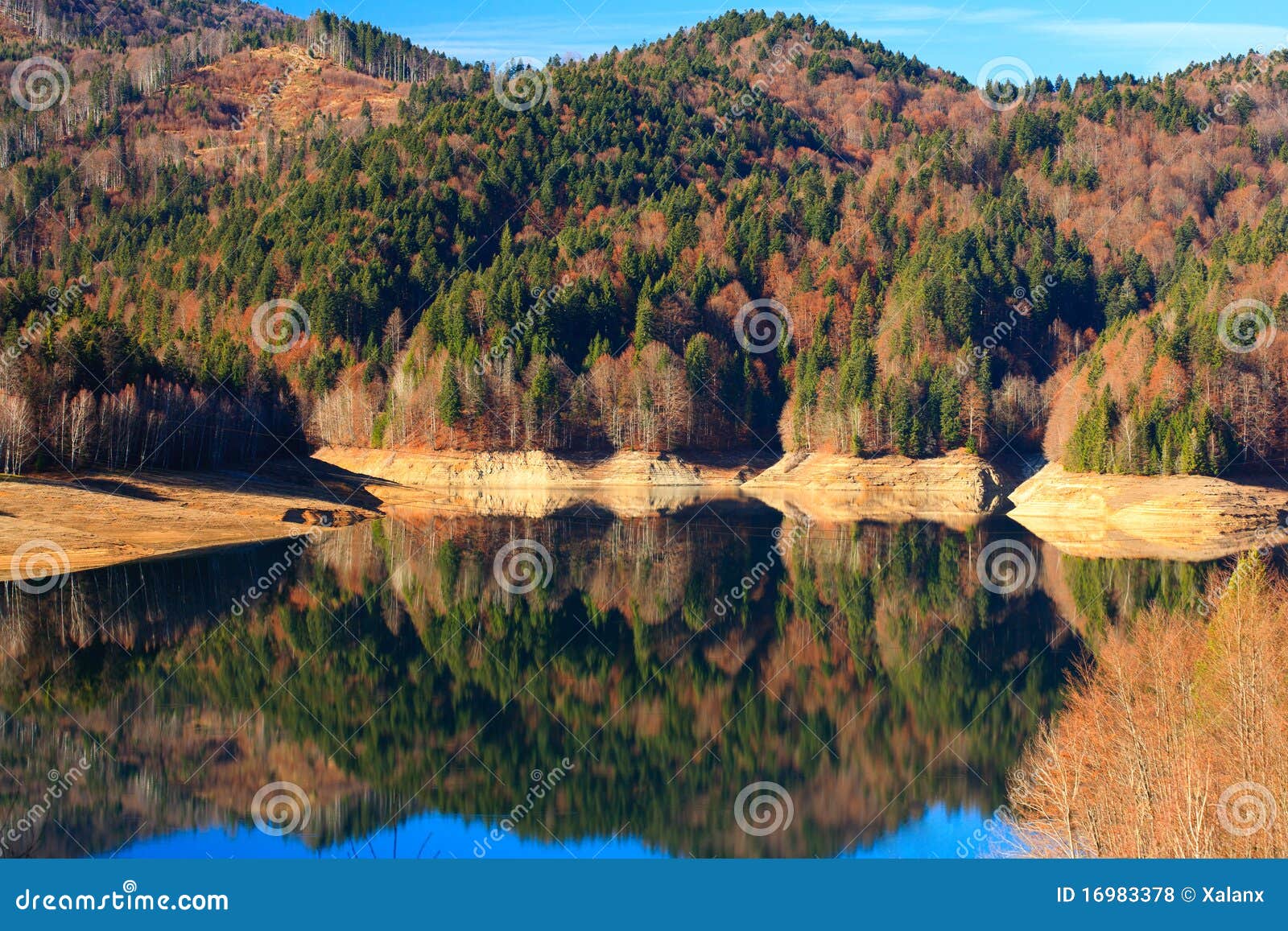 Vidraru Lake in Romania stock photo. Image of green, scenery - 16983378