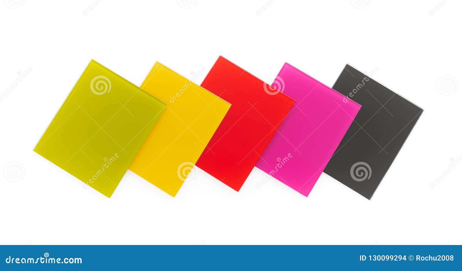 Vidrio Coloreado En Un Fondo Blanco Foto de archivo - Imagen de ...