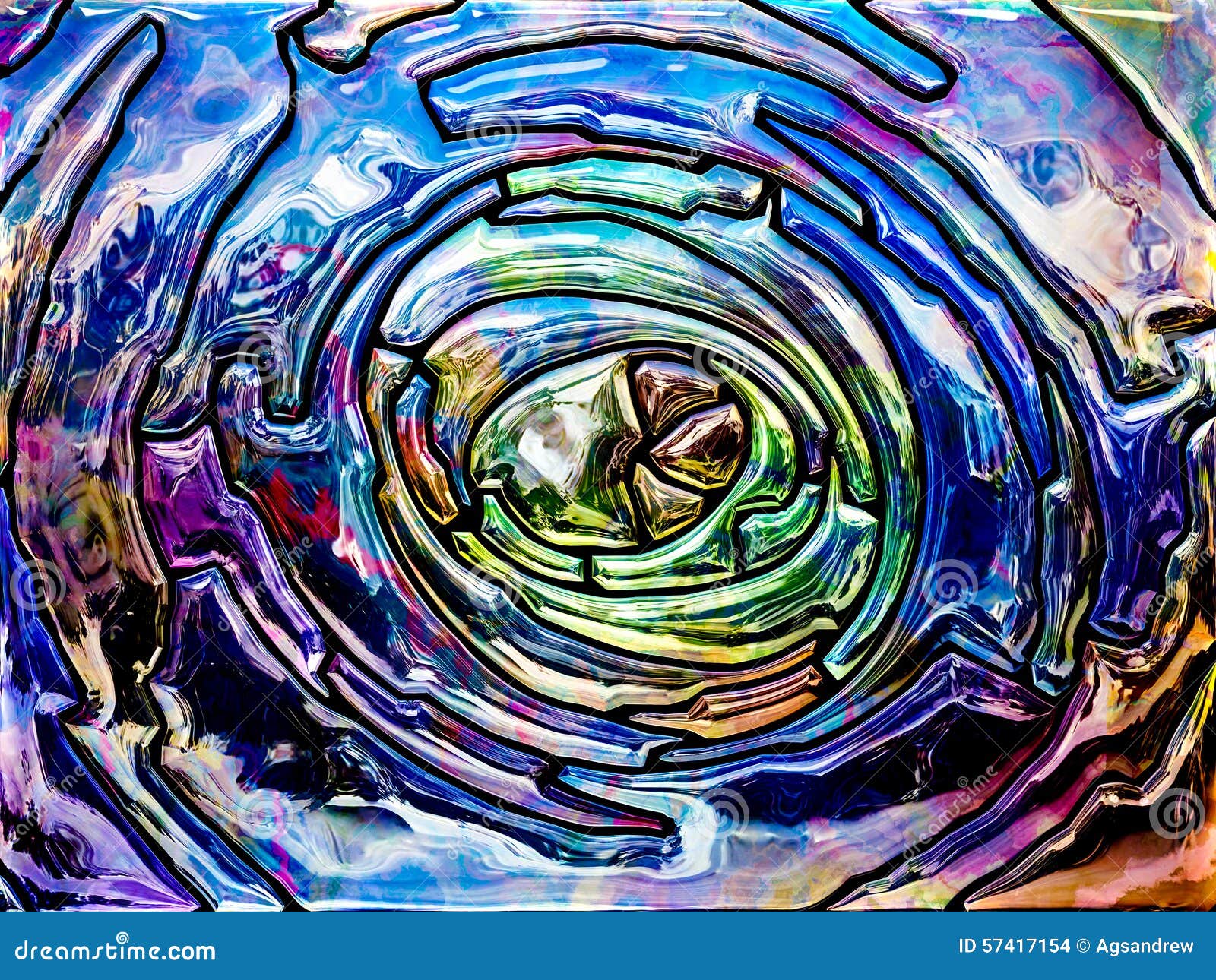 Vidrio iridiscente foto de archivo. Imagen de textura - 57417154