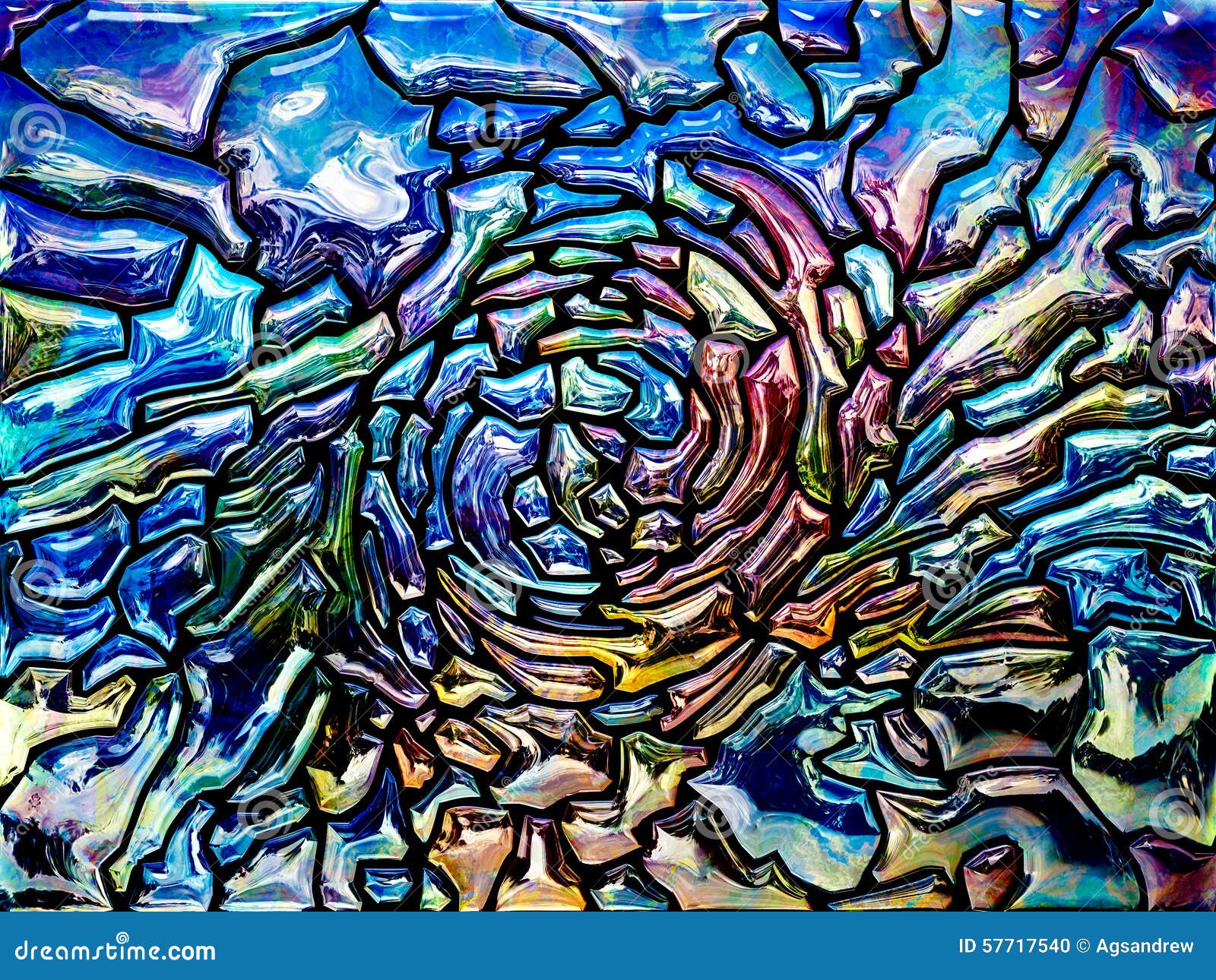 Vidro iridescente foto de stock. Imagem de colorido, creatividade ...