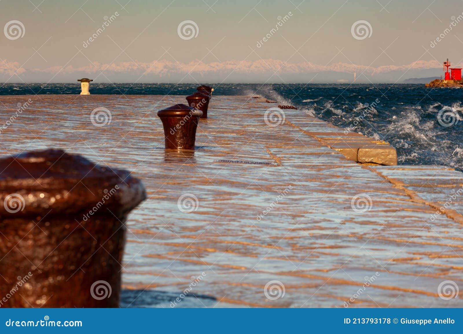 View of the Bora Wind, Trieste Stock Photo - Image of landscape ...