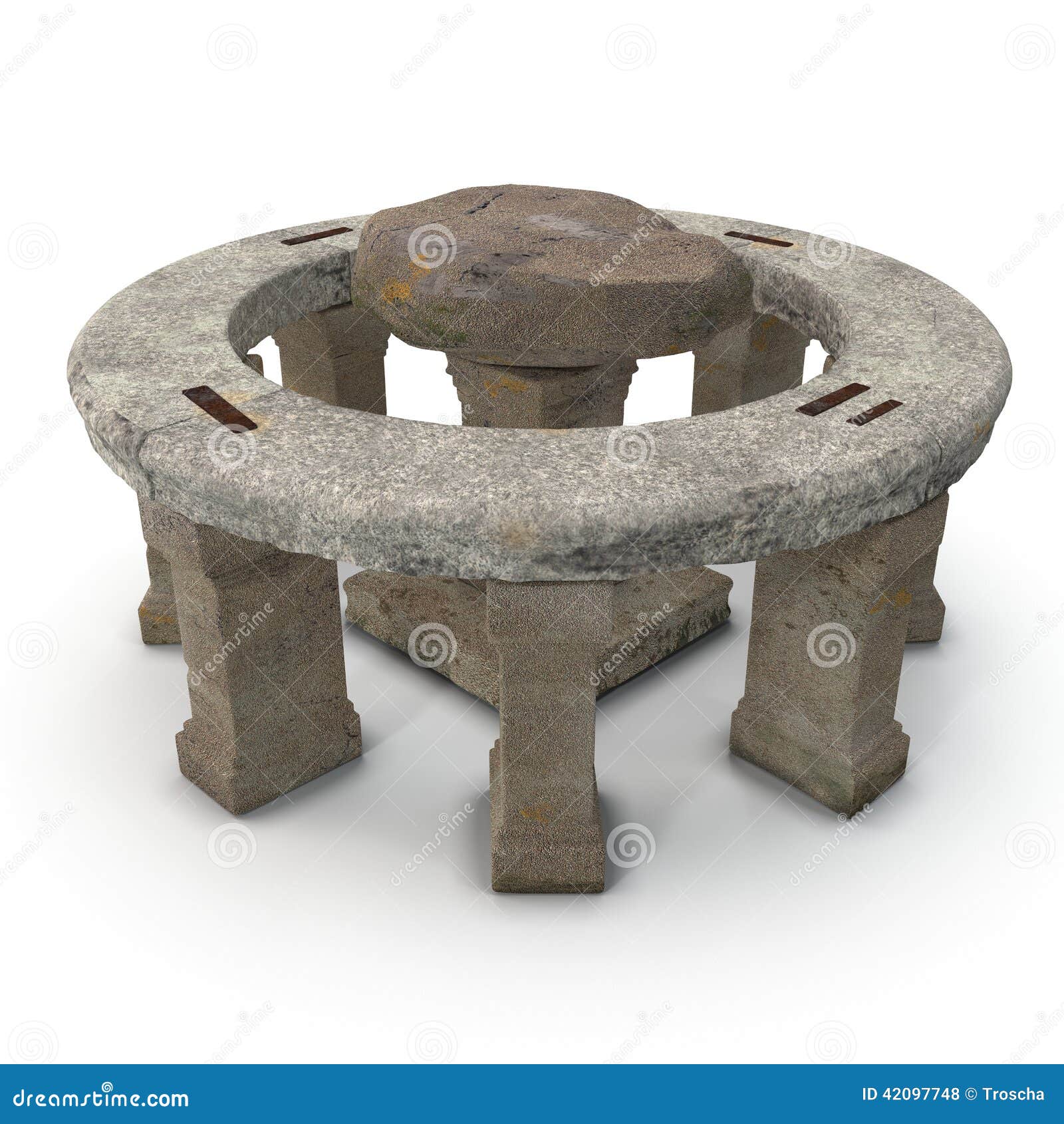 Vieil autel photo stock. Image of monument, paganisme - 42097748